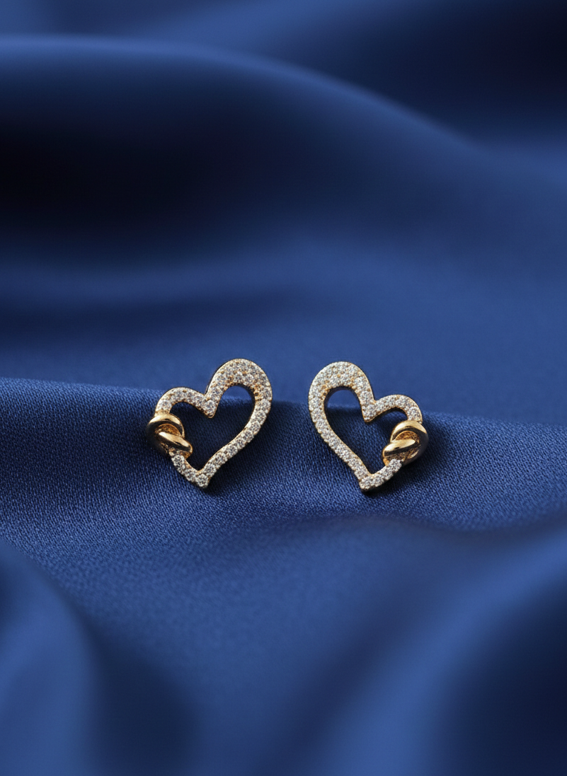 Heart Knot Earrings - BWAT23 – RESHELLE